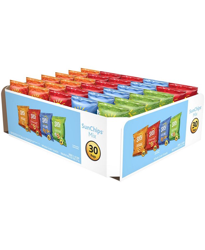 Sun Chips Sunchips Multigrain Chips Variety Mix, 1.5 oz, 30 Count - Macy's