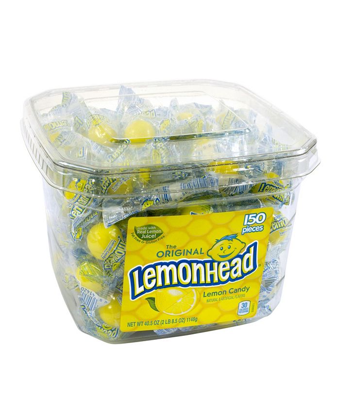 Lemonheads Lemonhead Tub, 150 Pieces - Macy's