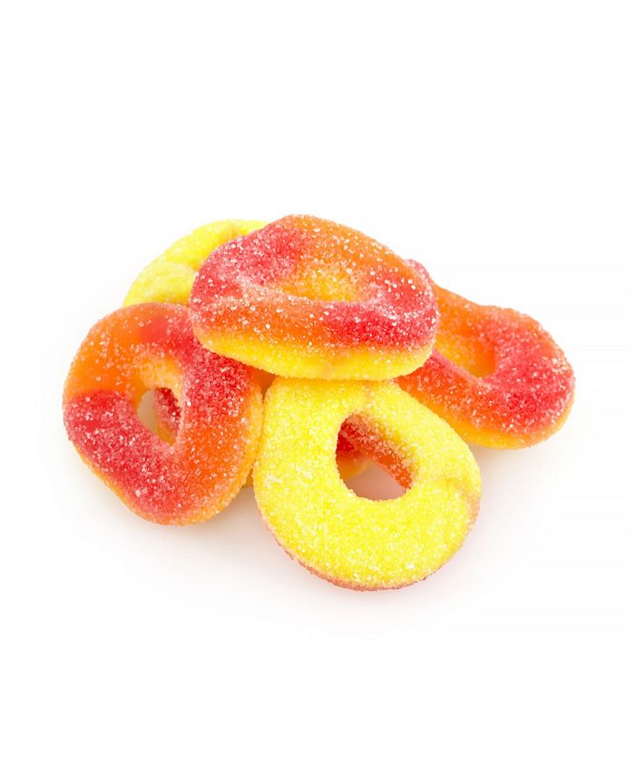 Albanese Confectionery Peach Gummi Rings, 4.5 lbs - Macy's