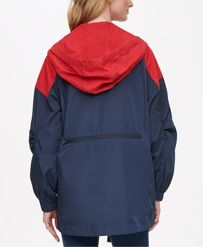Tommy Hilfiger Colorblocked Windbreaker Jacket, Created for Macy's - Macy's