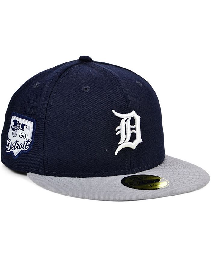 New Era Detroit Tigers Plate Patch 59FIFTY Cap - Macy's
