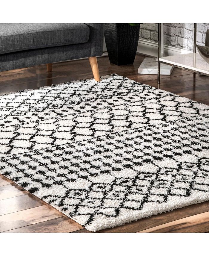 nuLoom Barbara GROC01A Beige 2' x 3' Area Rug - Macy's