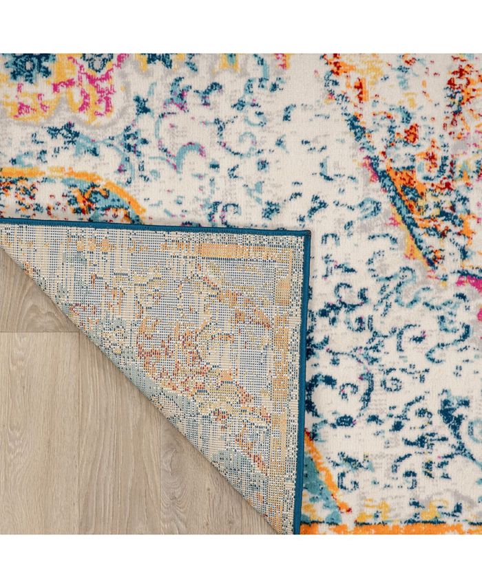 Main Street Rugs Ortho 237 Multi 2' x 7' Runner Area Rug - Macy's