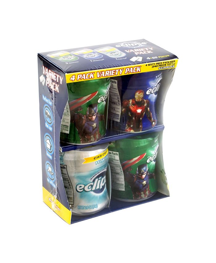 Eclipse Gum Variety Pack, 2.9 oz, 4 Pack - Macy's