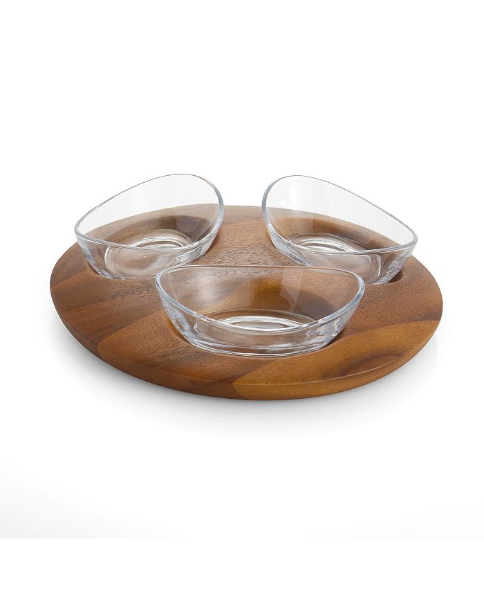 Nambé Nambe Vie Snack Set - Macy's