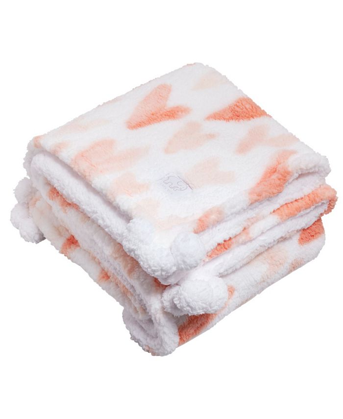 Ivory Ella Cassie Ultra Soft Plush Throw - Macy's