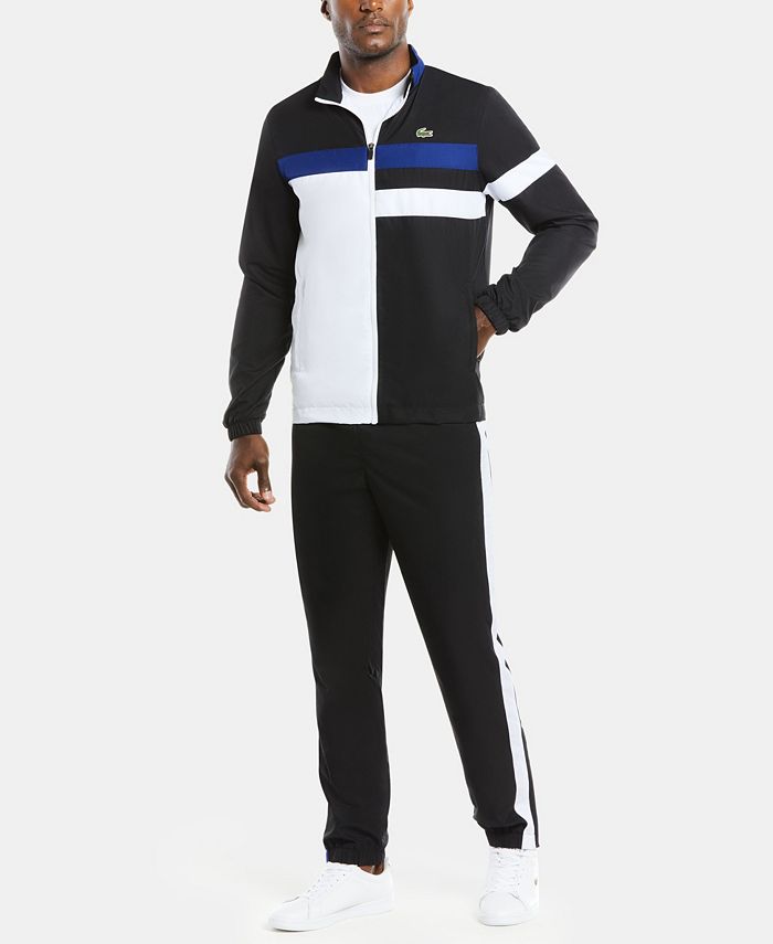 Lacoste Men's SPORT Colorblock Striped Tracksuit - Macy's