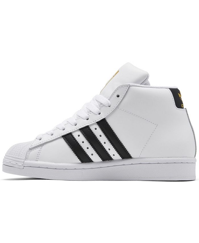 adidas Kids Pro Model High Top Casual Sneakers from Finish Line - Macy's