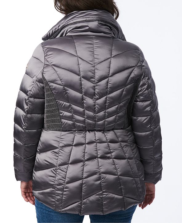 Bernardo Plus Size Packable Water-Resistant Puffer Coat & Reviews ...