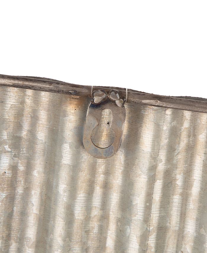 Glitzhome 36" Fall Metal Sign Hanging Decor - Macy's