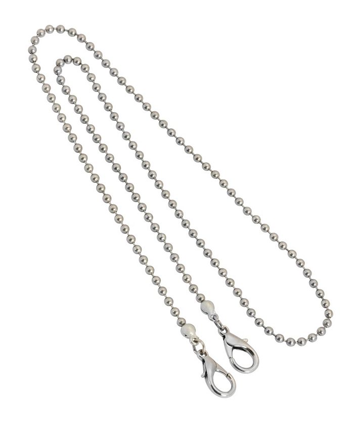 2028 Stainless Steel Ball Chain Mask Holder - Macy's