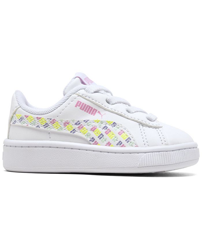 Puma Toddler Girls Vikky Repeat Slip-On Casual Sneakers from Finish ...