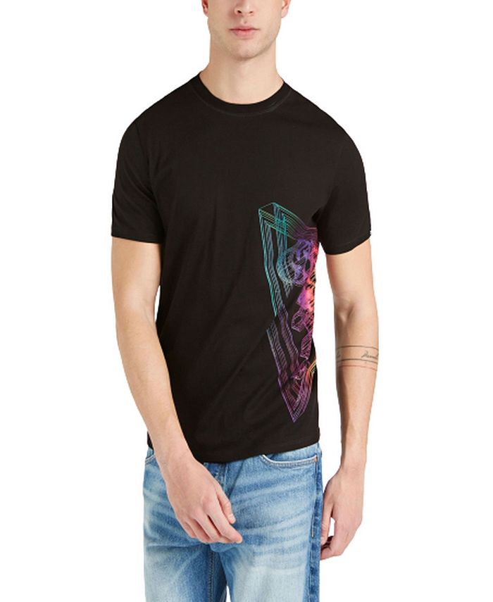 GUESS Men's Logo Graphic Tee - Macy's