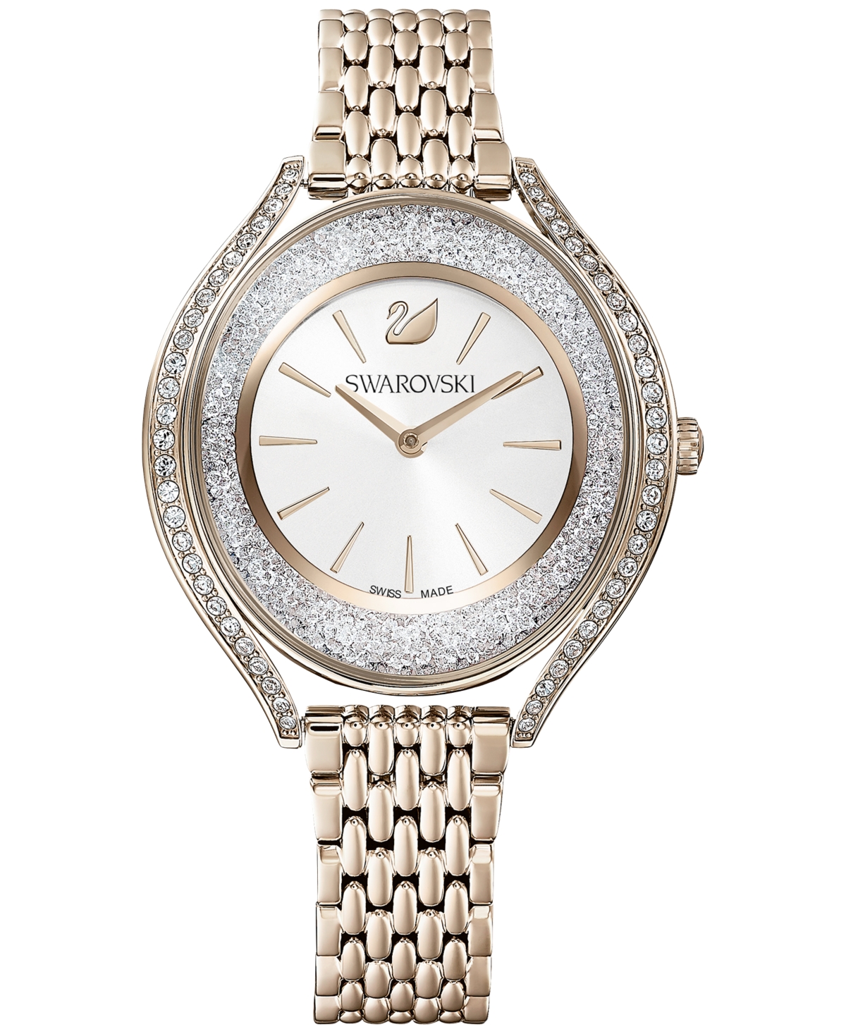 Click here for Swarovski Womens Swiss Crystalline Aura Gold-Tone... prices