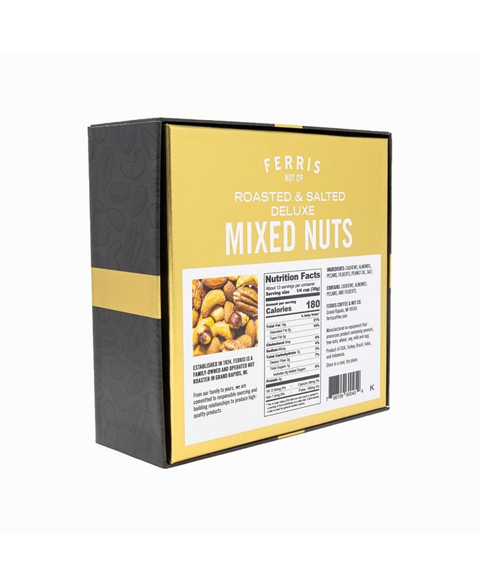 Ferris Coffee & Nut Co. Roasted & Salted Deluxe Mixed Nut Holiday Gift ...