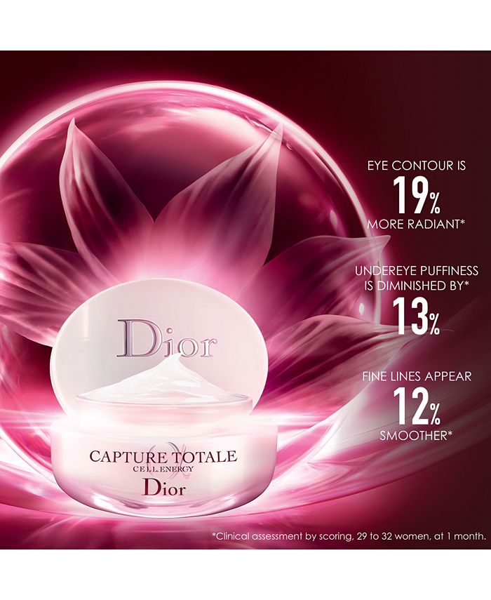 DIOR Capture Totale Firming & Wrinkle-Correcting Eye Cream, 0.5-oz ...