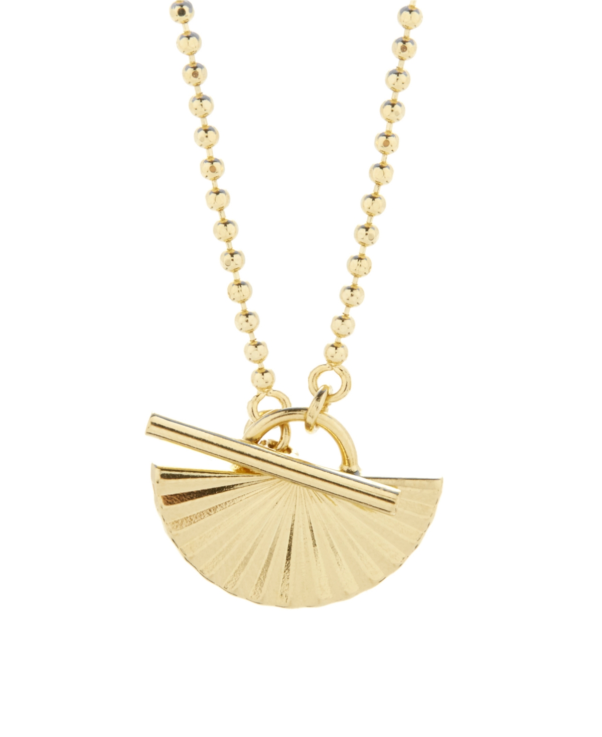 Click here for brook & york 14K Gold Plated Celeste Half Toggle N... prices