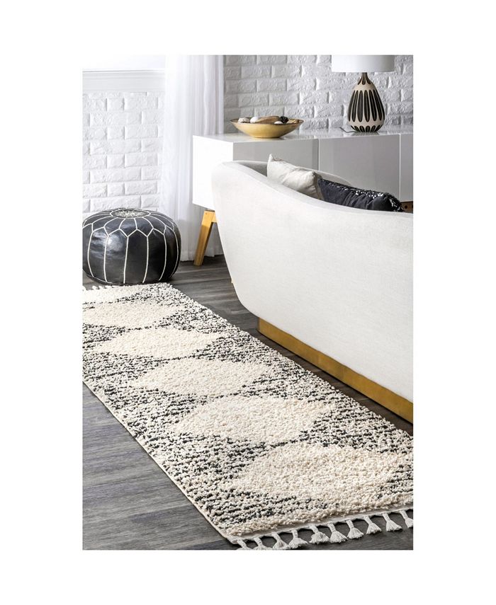 nuLoom Bria 2'6" x 12' Runner Rug - Macy's