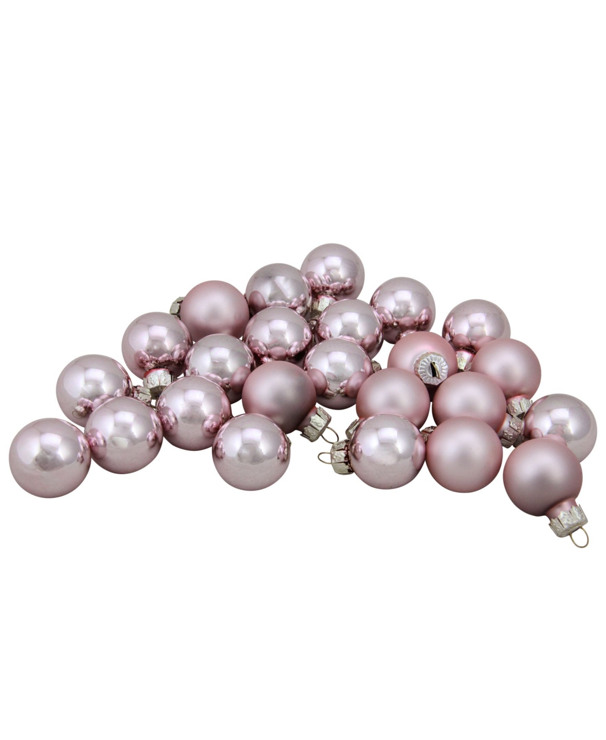 Click here for Northlight 24 Count 2-Finish Glass Christmas Ball... prices