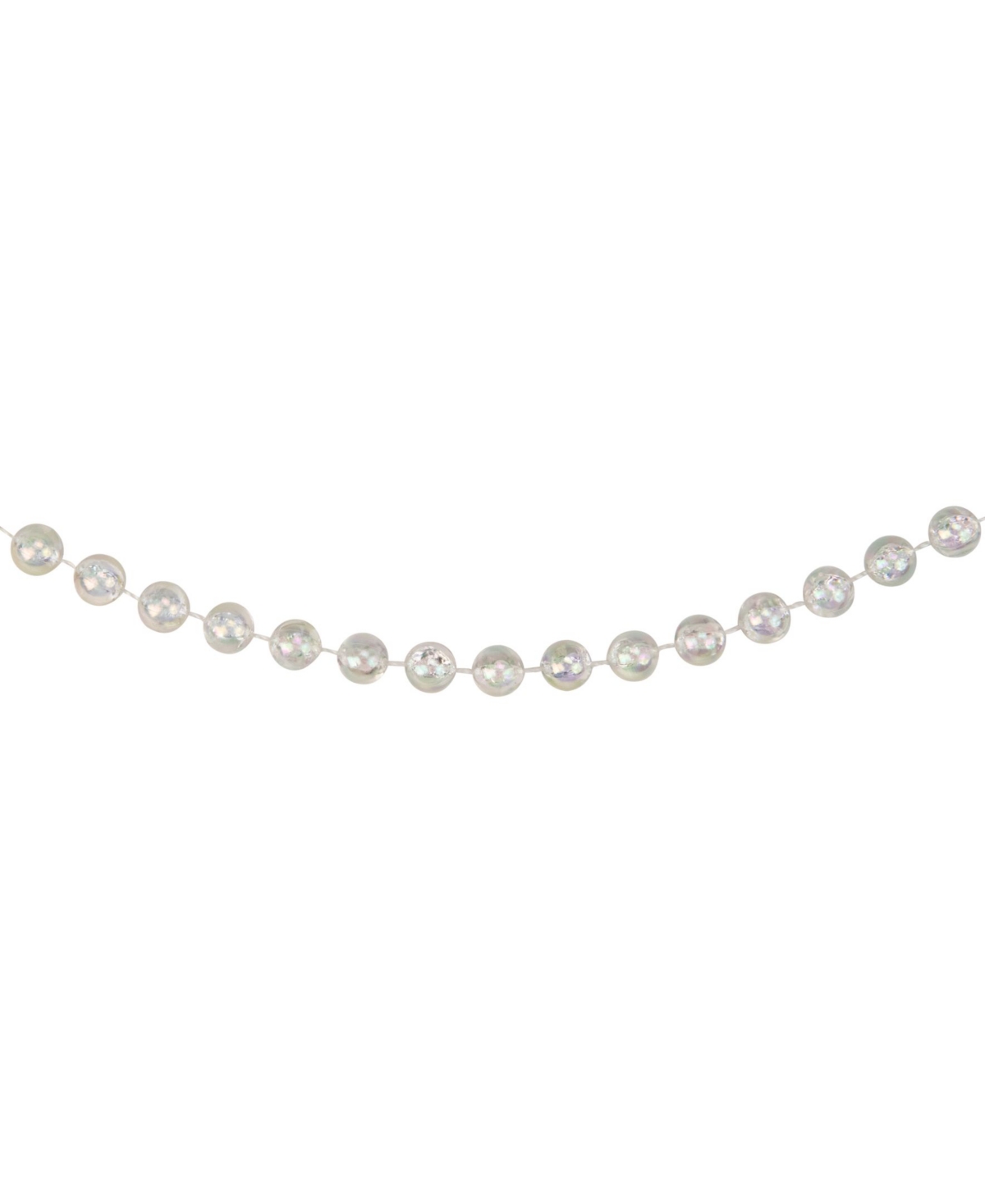 Click here for Northlight Unlit Shiny Clear Iridescent Beaded Art... prices