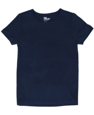 Toddler Girls Short Sleeve Solid Basic Tee, Created for Macy's