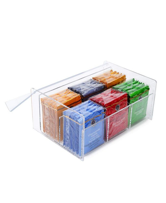 HomeIT Acrylic Tea Box - Macy's