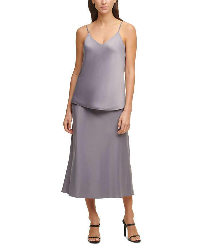 Calvin Klein V-Neck Camisole - Macy's