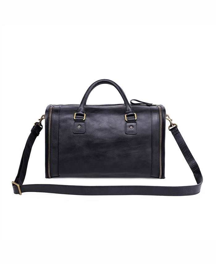 OLD TREND Women's Genuine Leather Cambria Satchel Bag - Macy's