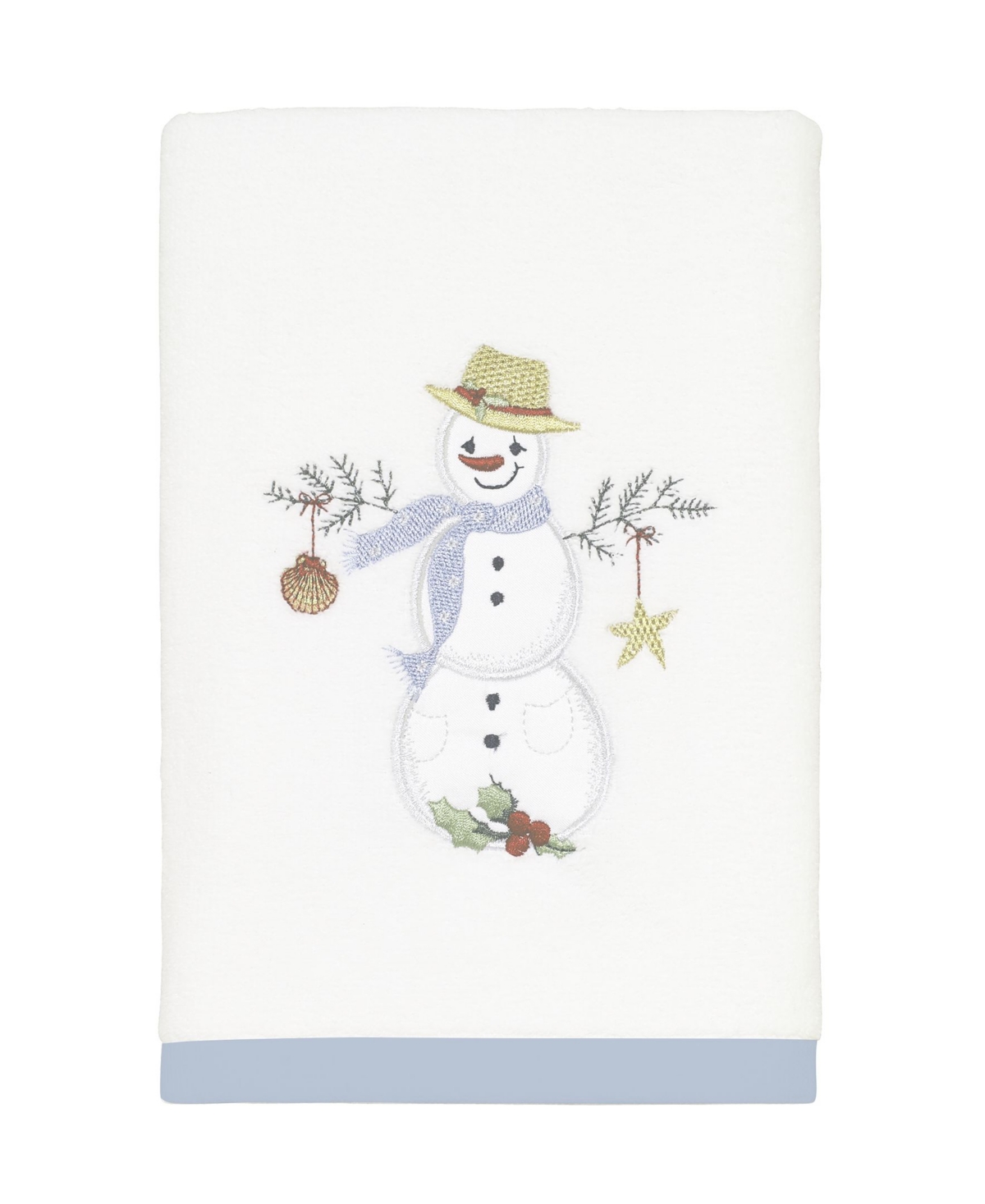 Click here for Avanti Coastal Snowman Cotton Hand Towel  16 x 30... prices