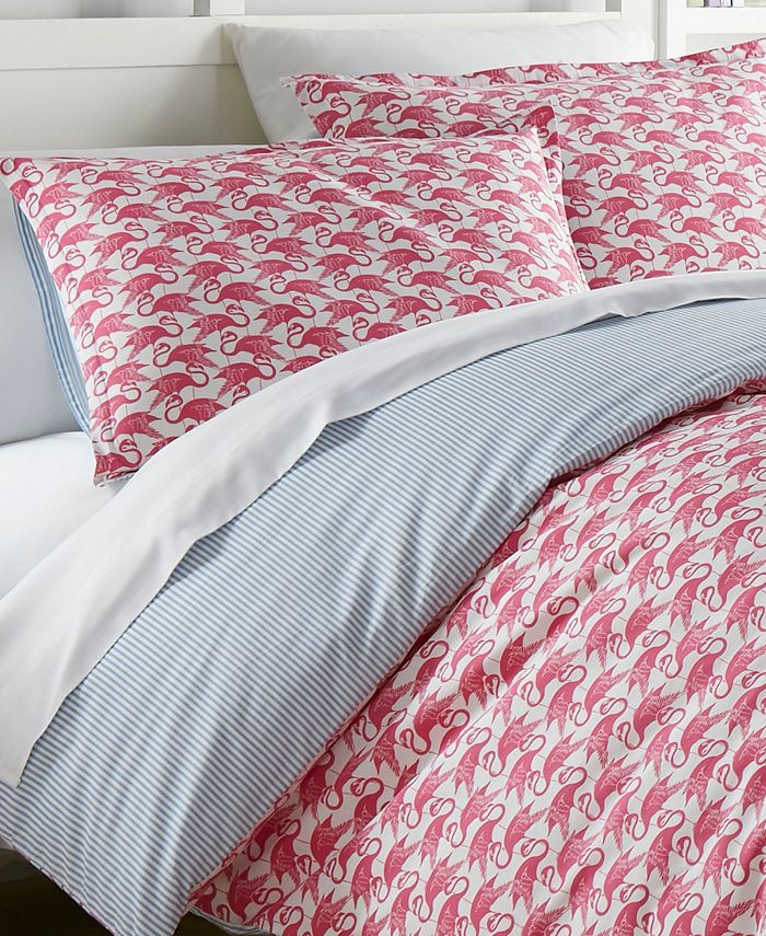 Poppy & Fritz Flamingo Full/Queen Duvet Cover Set - Macy's