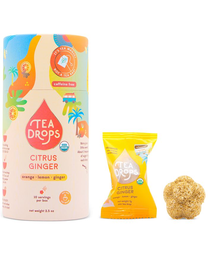 Tea Drops Citrus Ginger Tea Drops - Macy's