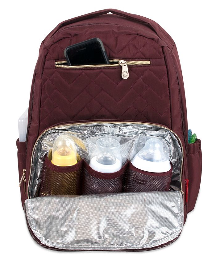 Fisher Price Signature Quilt Diaper Backpack - Macy's