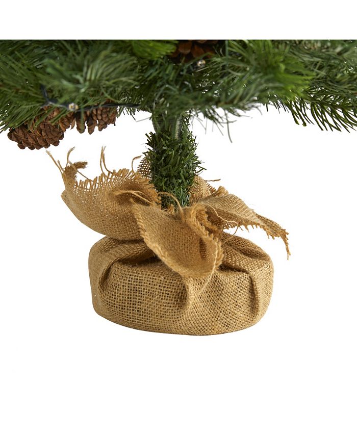 Nearly Natural Fraser Fir "Natural Look" Artificial Christmas Tree with ...