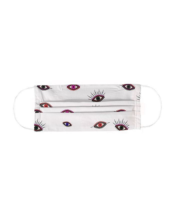 Nicole Miller Men's and Women's Evil Eye Protective Face Mask - Macy's