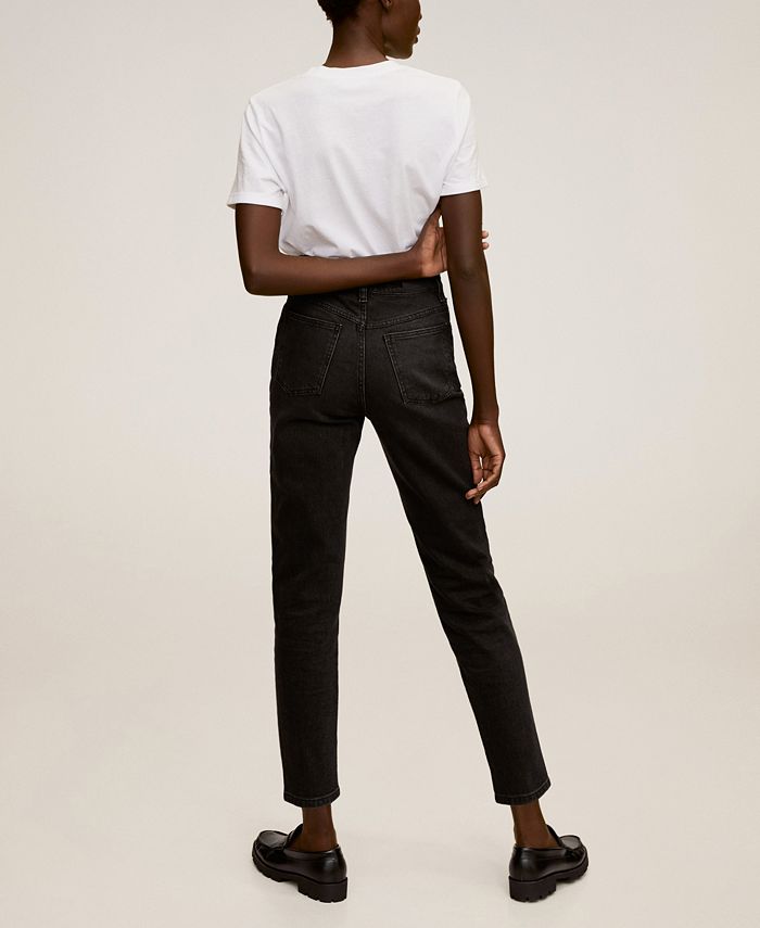 MANGO Mom-Fit Jeans - Macy's