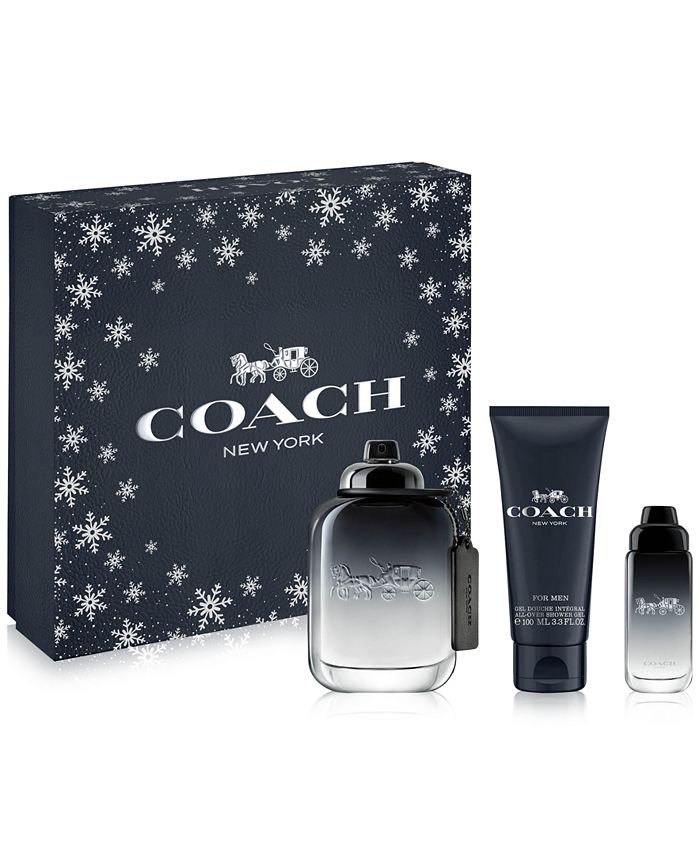 COACH Men's 3-Pc. COACH For Men Eau de Toilette Gift Set - Macy's