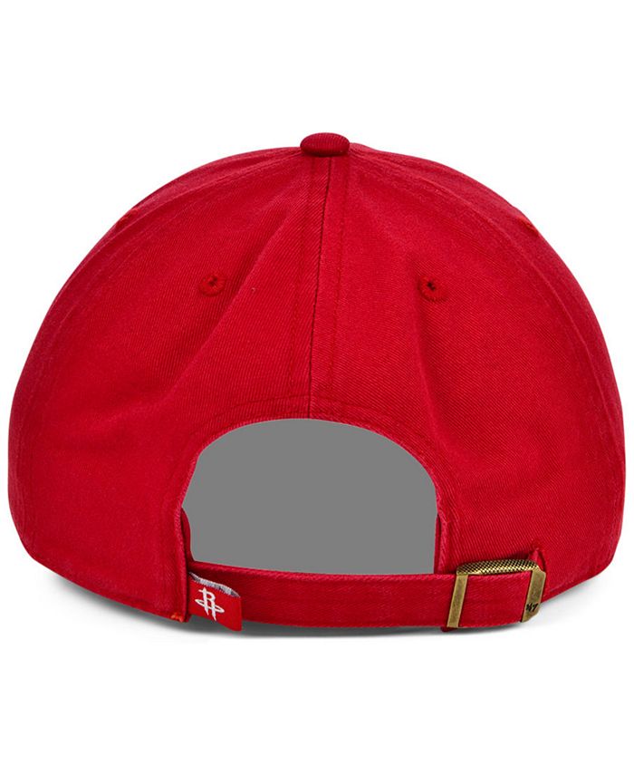 '47 Brand Houston Rockets CLEAN UP Cap - Macy's