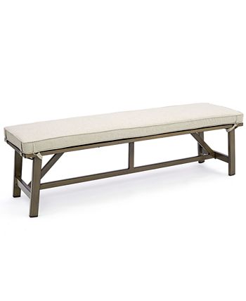 Agio Kathan Outdoor Aluminum 6-Pc Dining Set (84" x 42 Rectangle Dining ...