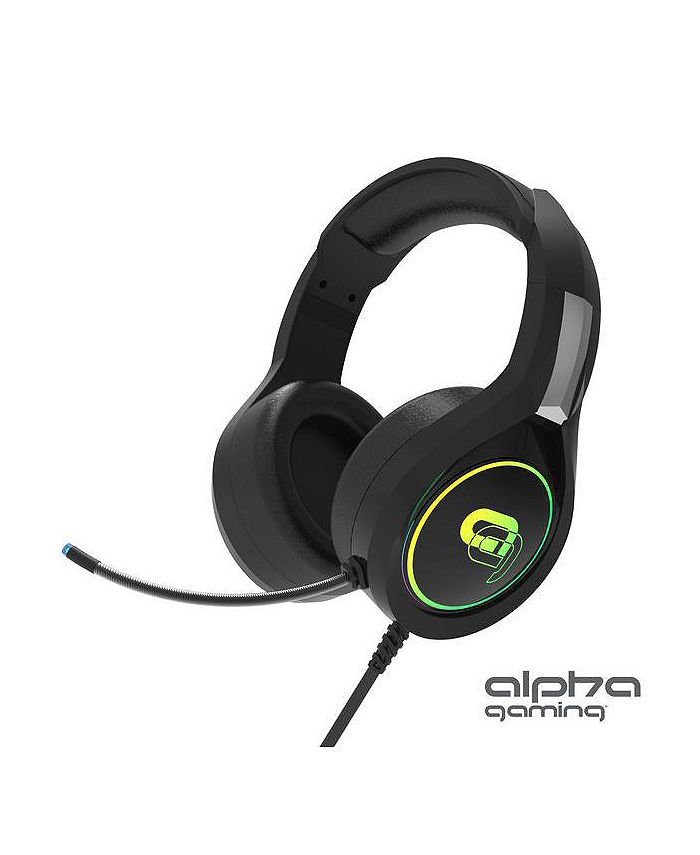 Tzumi Alpha Gaming Dragon Headset – RGB LED 2.1 Stereo Wired Gaming ...