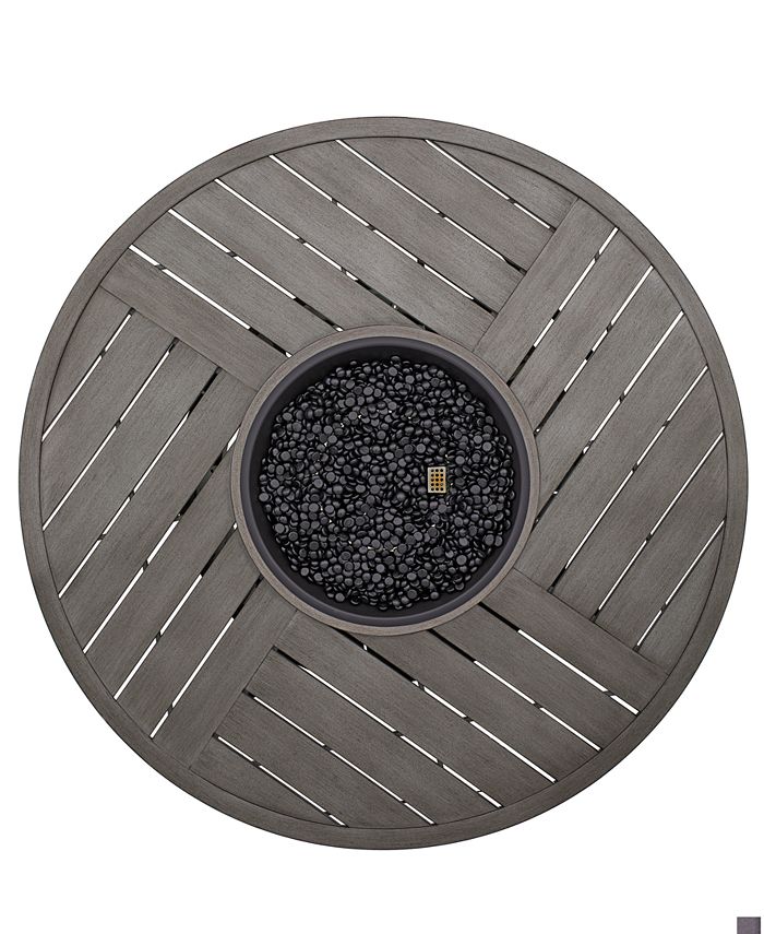 Agio CLOSEOUT! Tara Round Fire Pit, Created for Macy's - Macy's