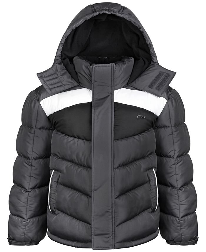 CB Sports Little Boys Quilted Puffer Coat - Macy's
