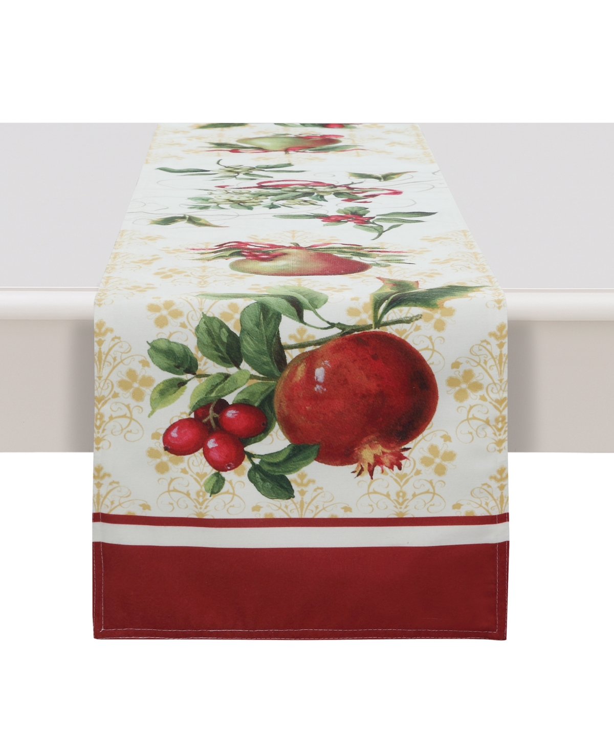 Click here for Laural Home Festive Opulence Table Runner 13 x 90... prices