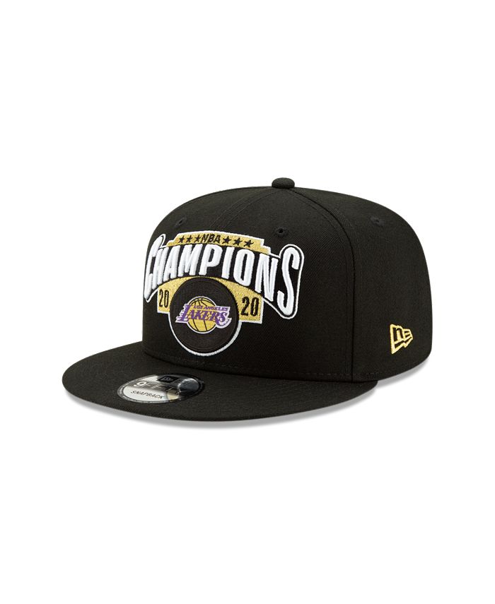 New Era Los Angeles Lakers NBA Locker Room Finals Champ 9FIFTY Cap - Macy's
