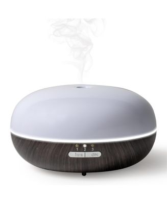 Sharper Image Diffuser Ultrasonic Aromatherapy Dome LED 100mL - Macy's