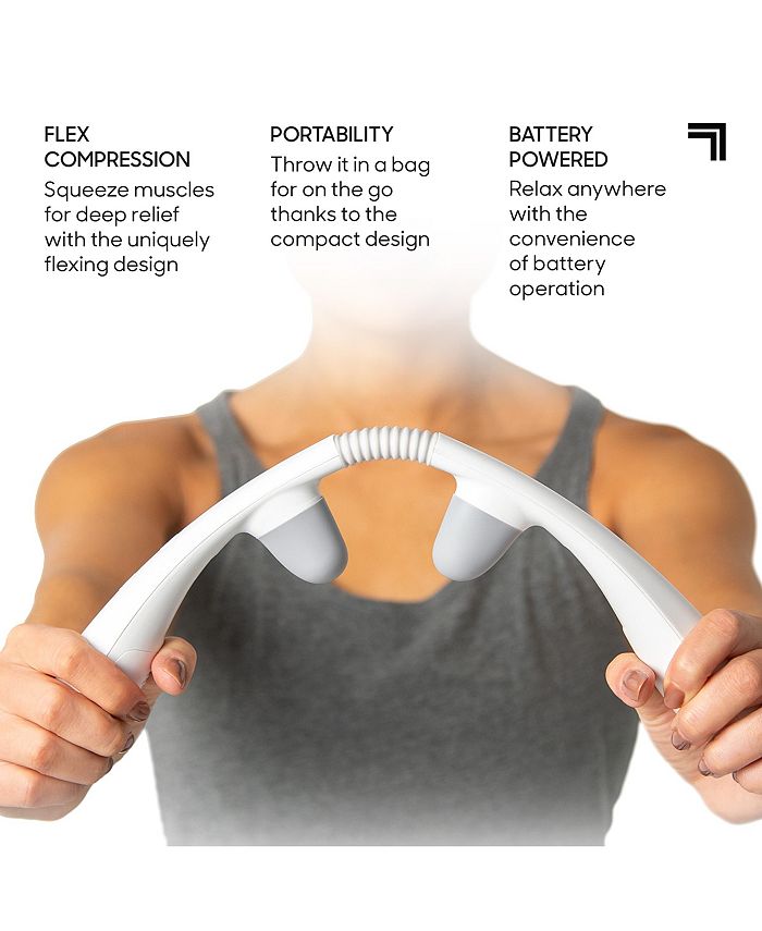 Sharper Image Massager Duo Compression with Dual-Node Vibration - Macy's