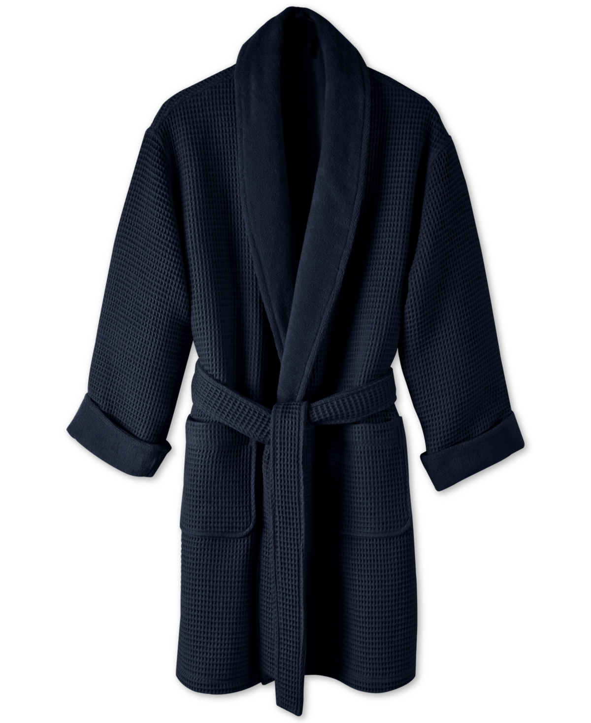Click here for Hotel Collection Cotton Waffle Textured Bath Robe... prices