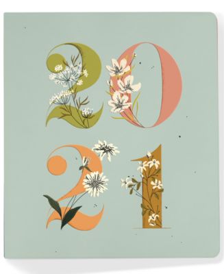 Fringe Studio 2021 Hardcover Floral Weekly Planner - Macy's