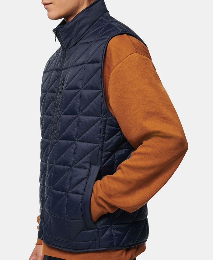 Marc New York Men's Bramble Quilted Vest - Macy's