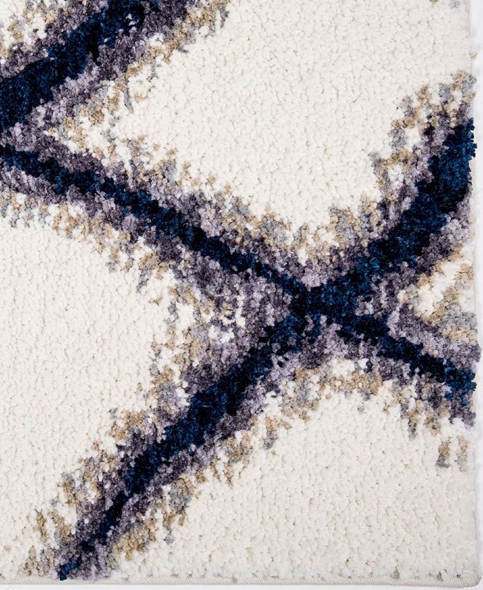 Orian Rugs Orian Cotton Tail Line Trellis 5'3" x 7'6" Area Rug - Macy's