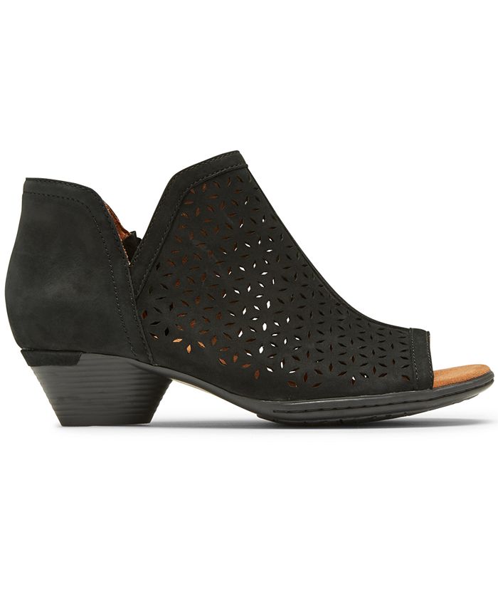 Rockport Women's CH Laurel Perforated Booties - Macy's
